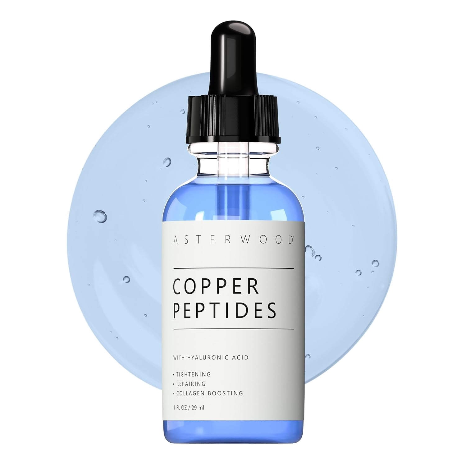 Asterwood Copper Peptides Serum for Face with GHK-Cu 1 Fl Oz ...
