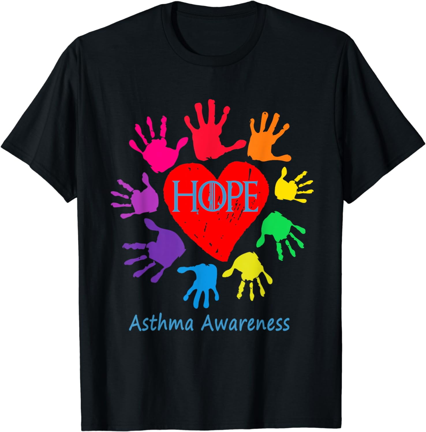Asthma & Allergy Awareness Month tee. T-Shirt - Walmart.com
