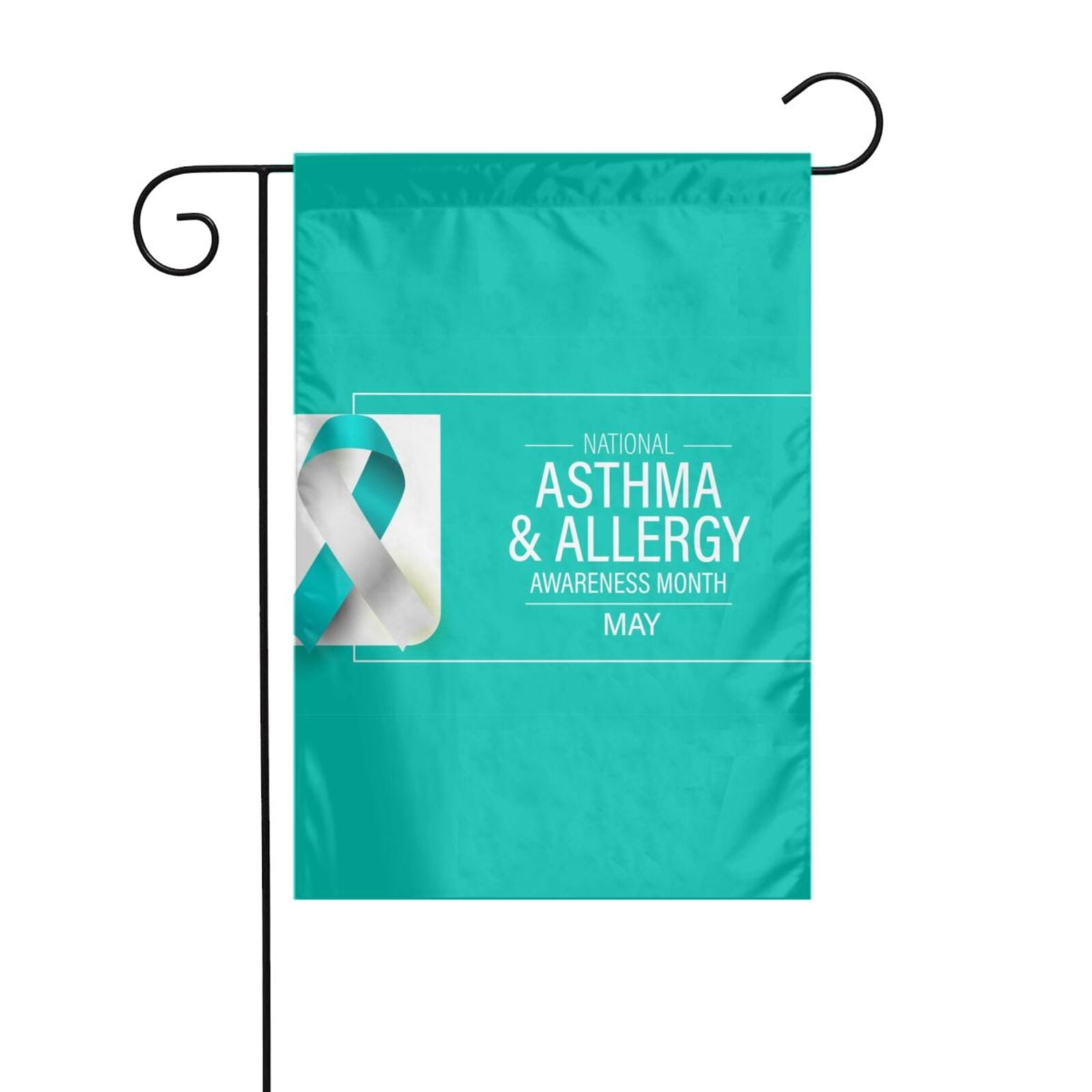 Asthma And Allergy Awareness Month Garden Flag Double Sided Yard Banner ...