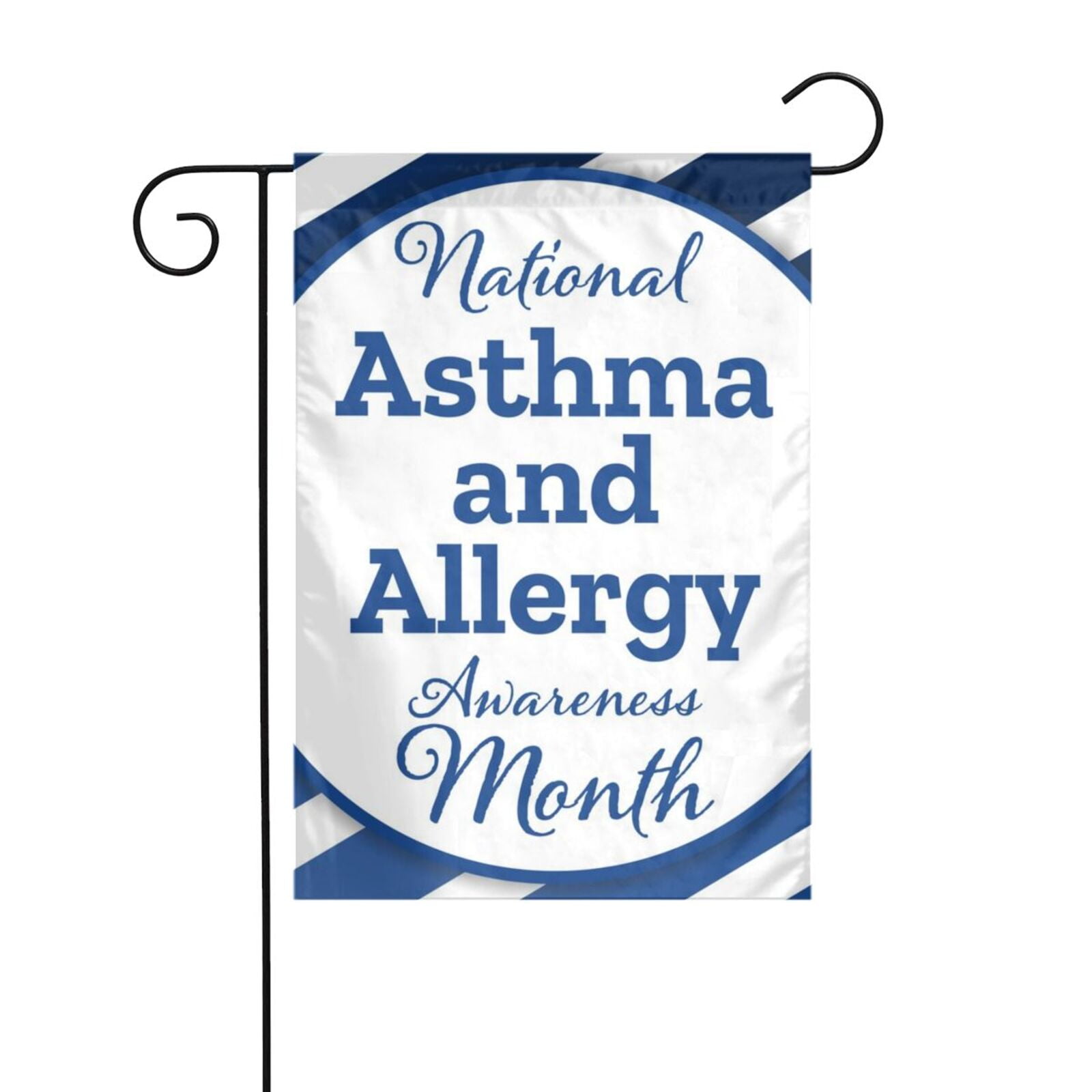 Asthma And Allergy Awareness Month Garden Flag Double Sided Yard Banner ...