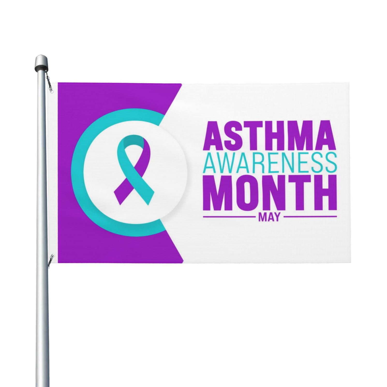 Asthma And Allergy Awareness Month Garden Flags 3x5 Ft Decoration ...