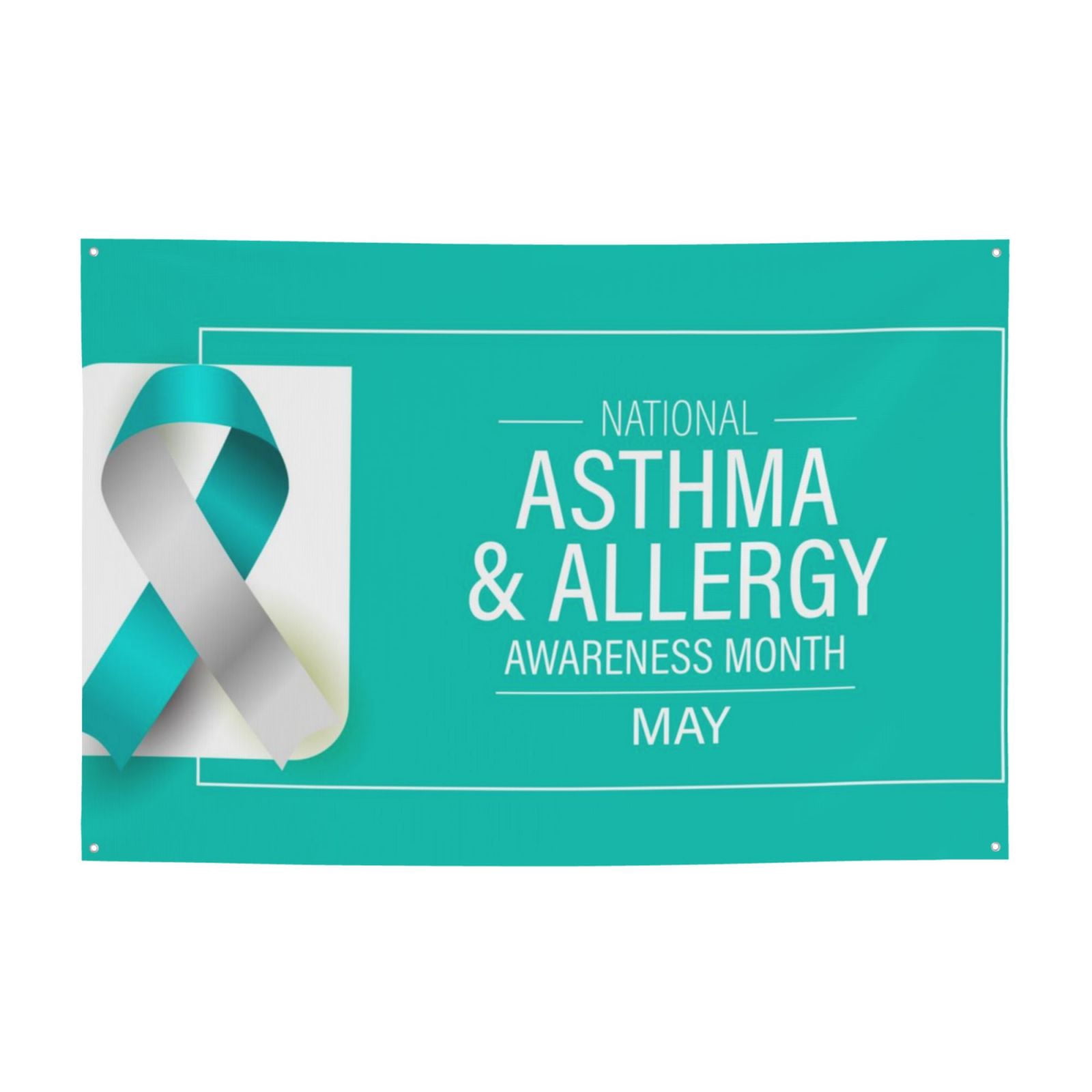 Asthma And Allergy Awareness Month Large Banner Party Decorations Sign ...