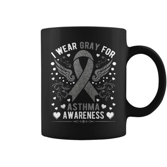 Asthma Awareness Family Support Group Apparel Matching Coffe - Walmart.com