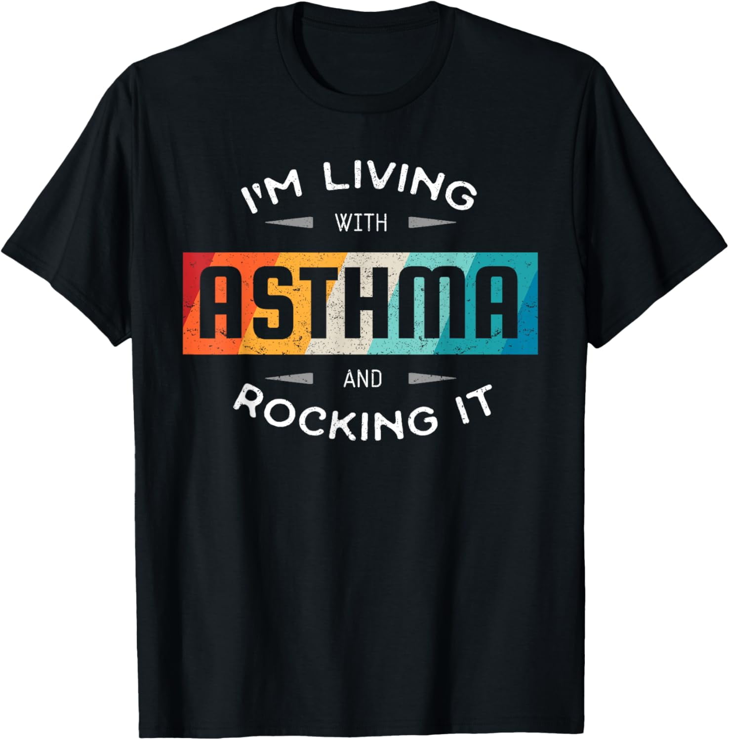 Asthmatic Respiratory Disease Asthma Allergic Rhinitis Gift T-Shirt men ...