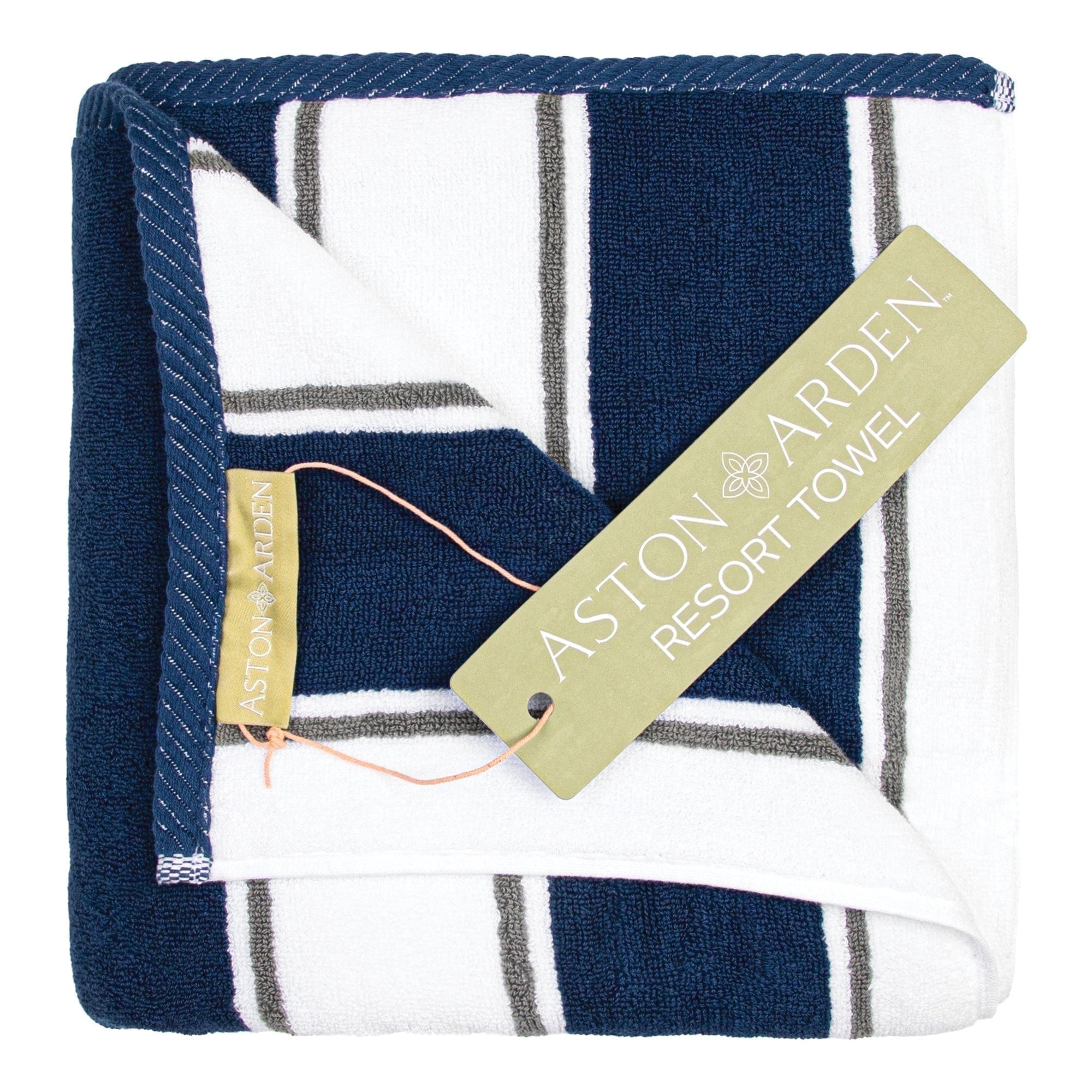 Aston & Arden Luxury Beach Towel, Oversized 35x70 in., Ultra Soft and ...