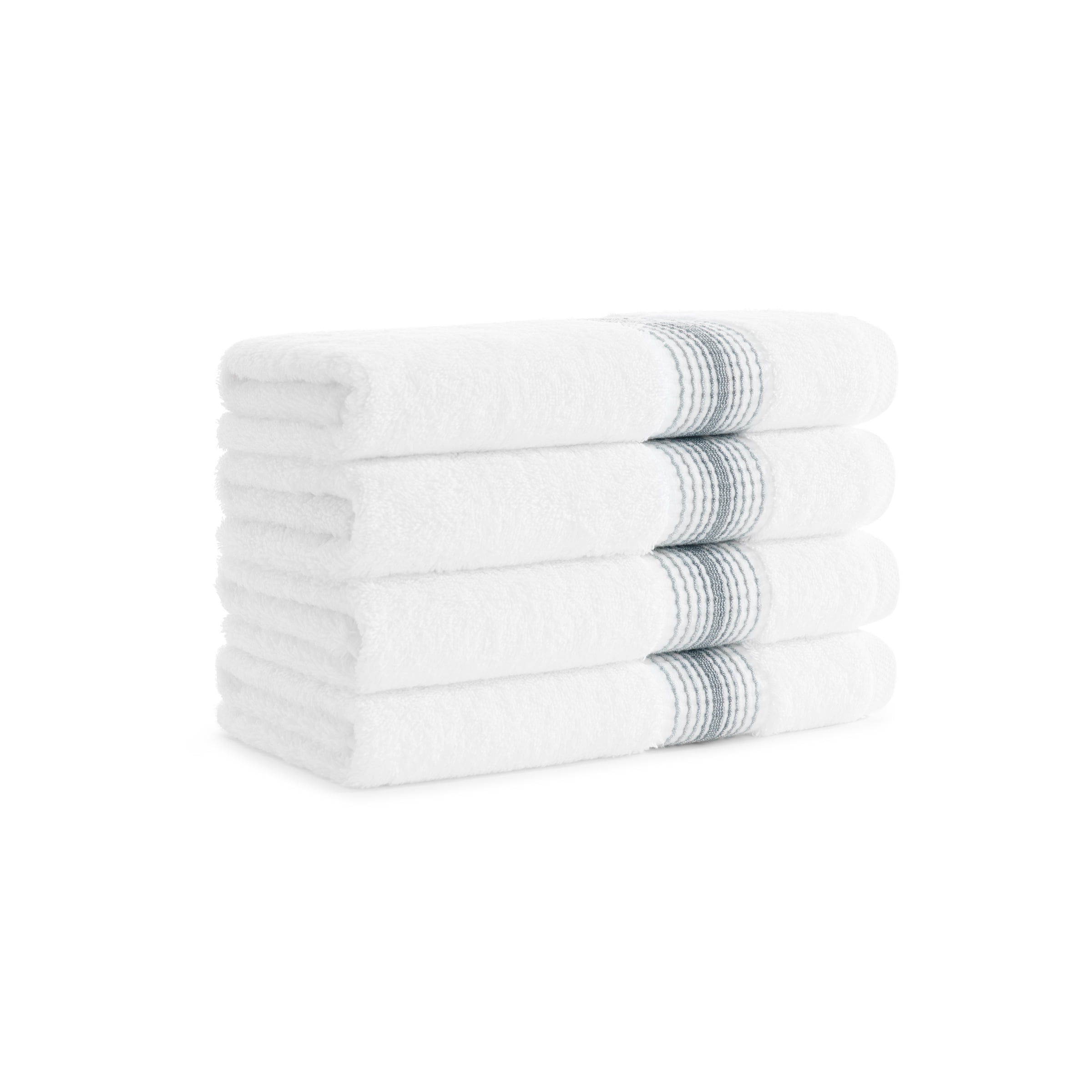 Aston & Arden Turkish Cotton Hand Towels (4-Pack, Thick 600 GSM, 18x32 ...