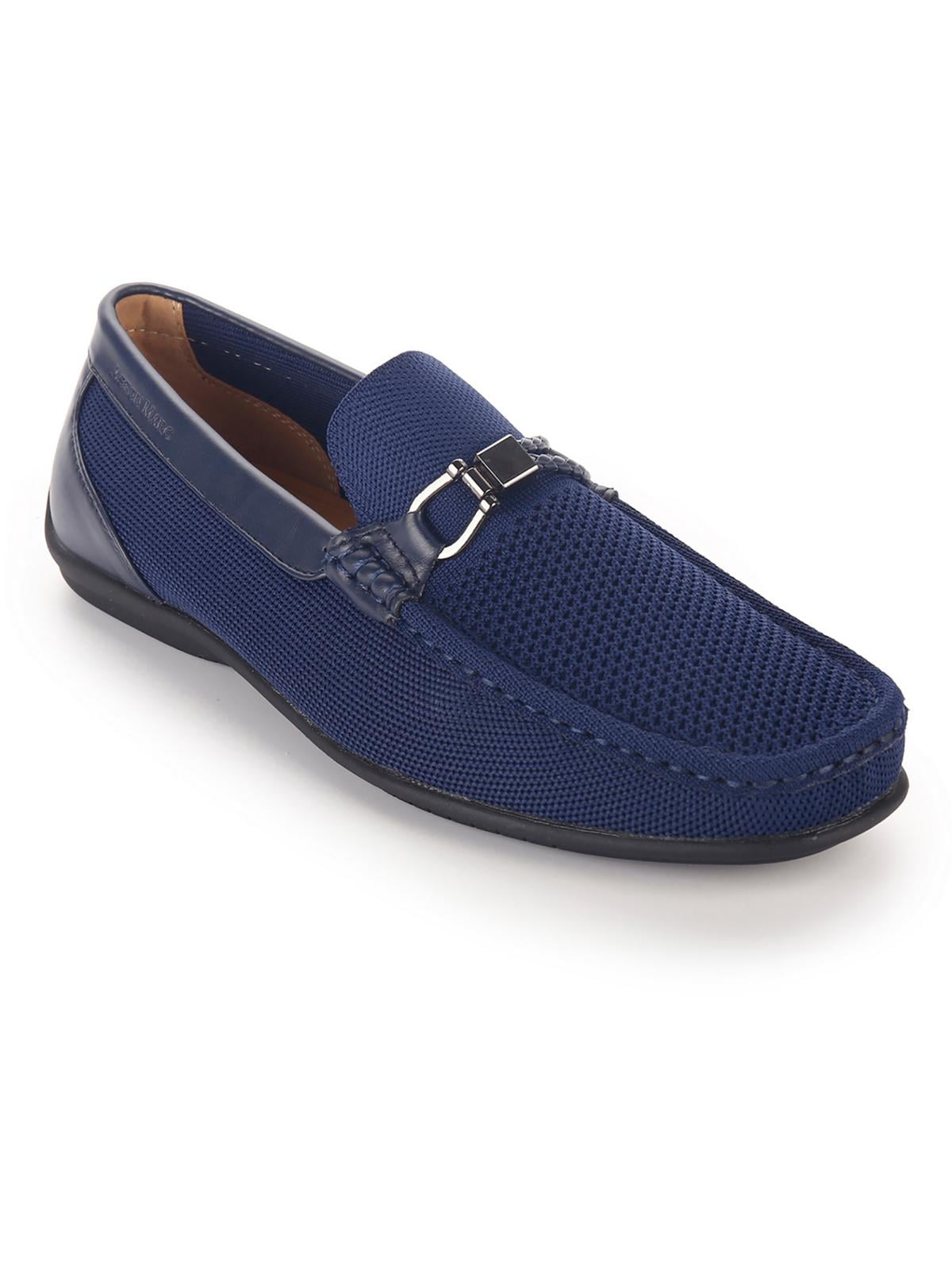Aston Marc Mens Walk 01 Faux Leather Walking Loafers - Walmart.com