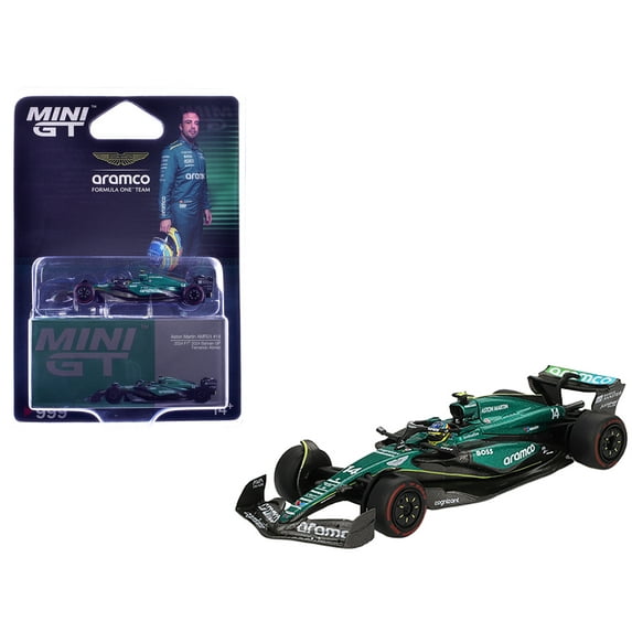 Aston Martin AMR24 #14 Fernando Alonso Formula One F1 "Bahrain GP ...