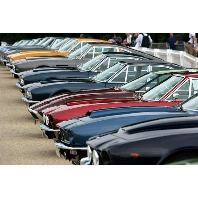Aston Martin Car Collection Poster 12x16 Print on Metal Sign 12in x ...