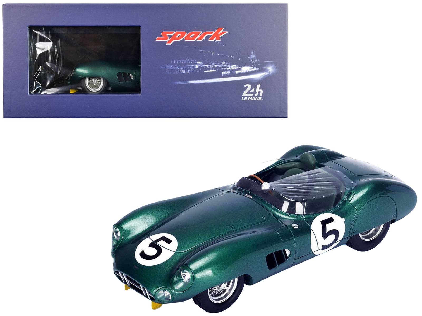 Aston Martin DBR1 #5 Roy Salvadori - Carroll Shelby Winner Aston Martin DBR1 #5 Roy Salvadori - Carroll Shelby Winner