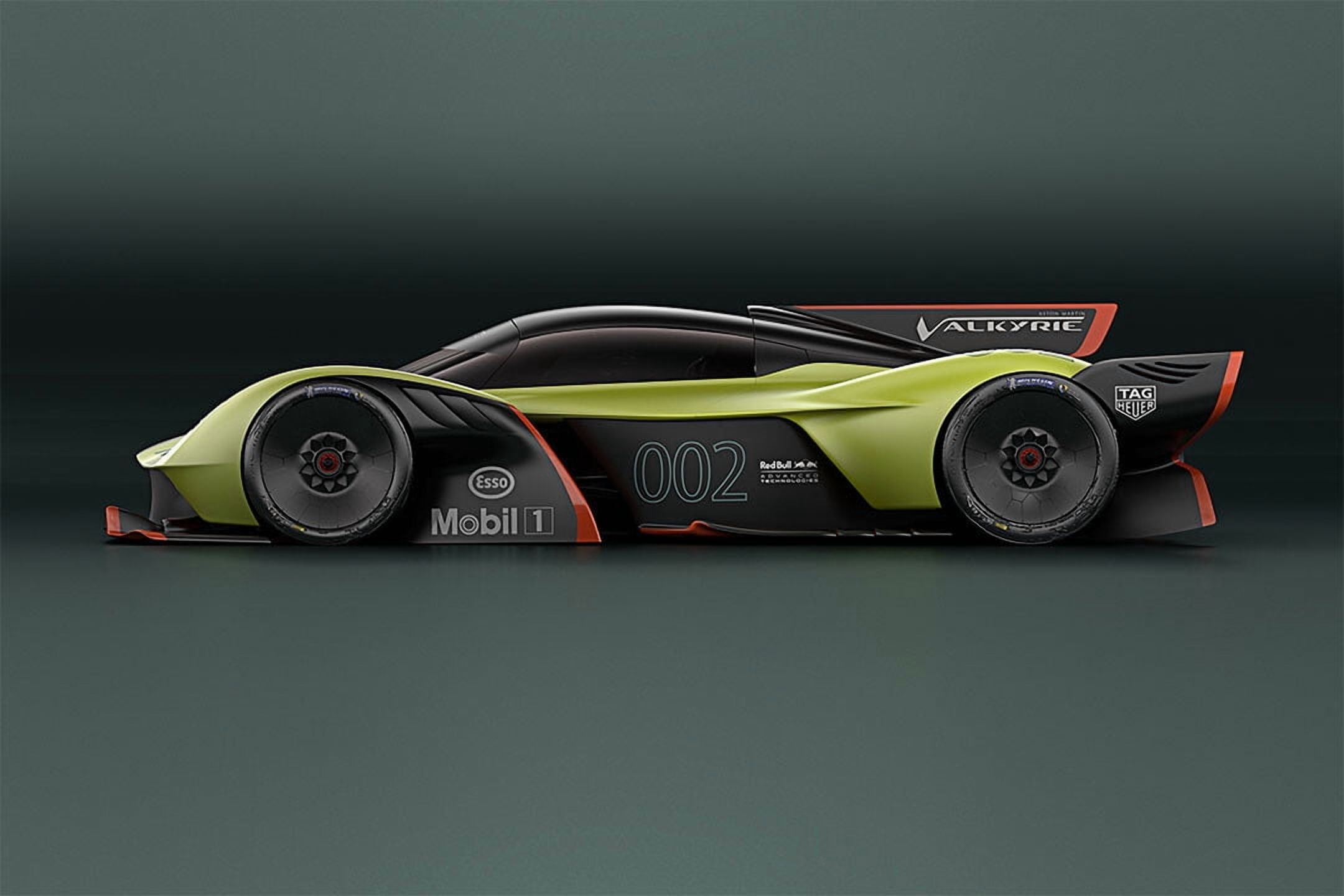 Aston Martin Valkyrie AMR Pro Racing Car Wall Art Home Decor - 20x30 ...