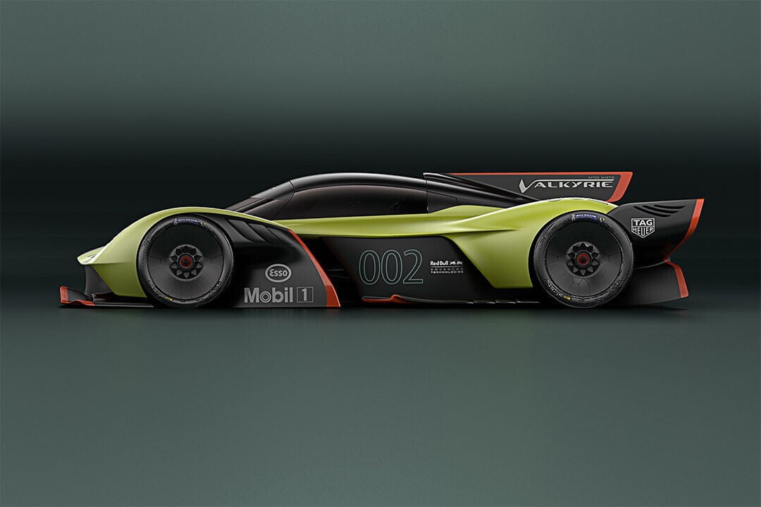 Aston Martin Valkyrie AMR Pro Racing Car Wall Poster - 12x18 Inch ...