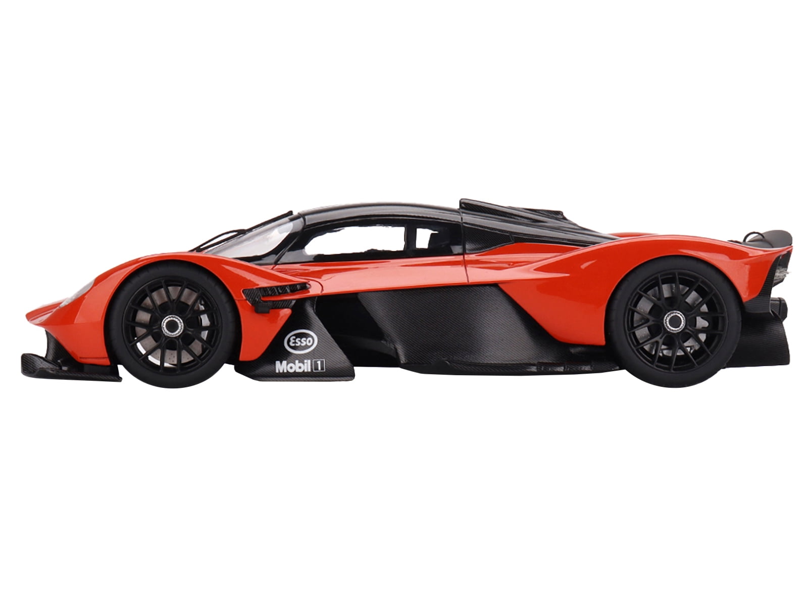 Aston Martin Valkyrie Maximum Orange with Black Roof 1/18 Scale Model ...