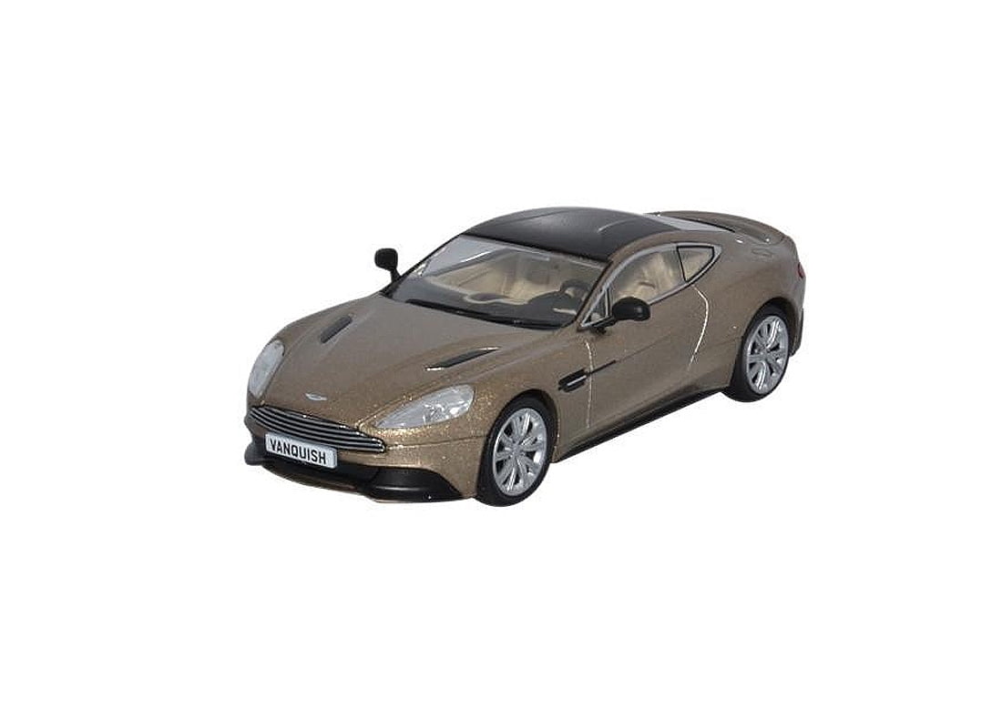 Aston Martin Vanquish Diecast Model 1:43 scale Selene Bronze - Walmart.com