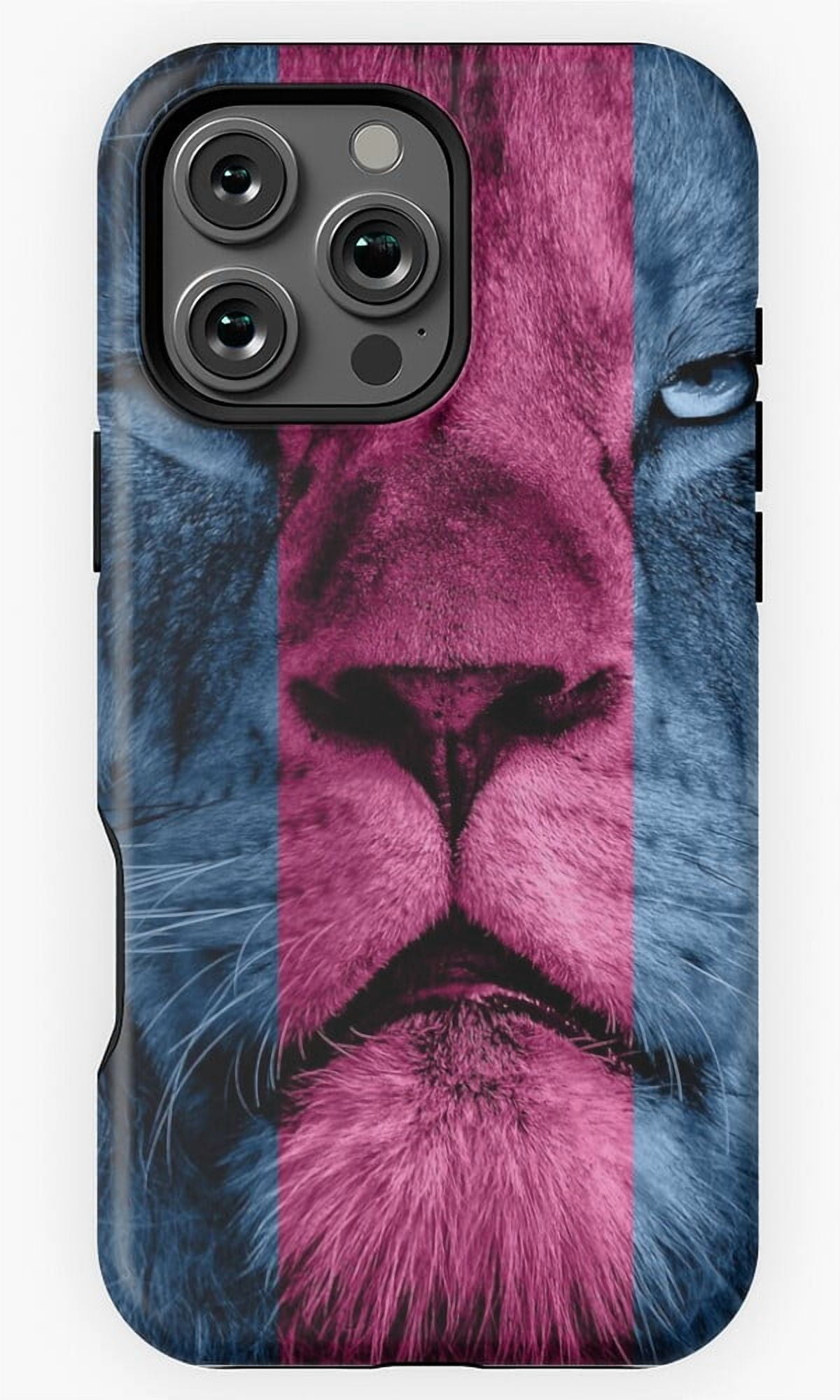 Aston Villa Lion Football Inspired Art iPhone 11–16 Pro Max Compatible ...