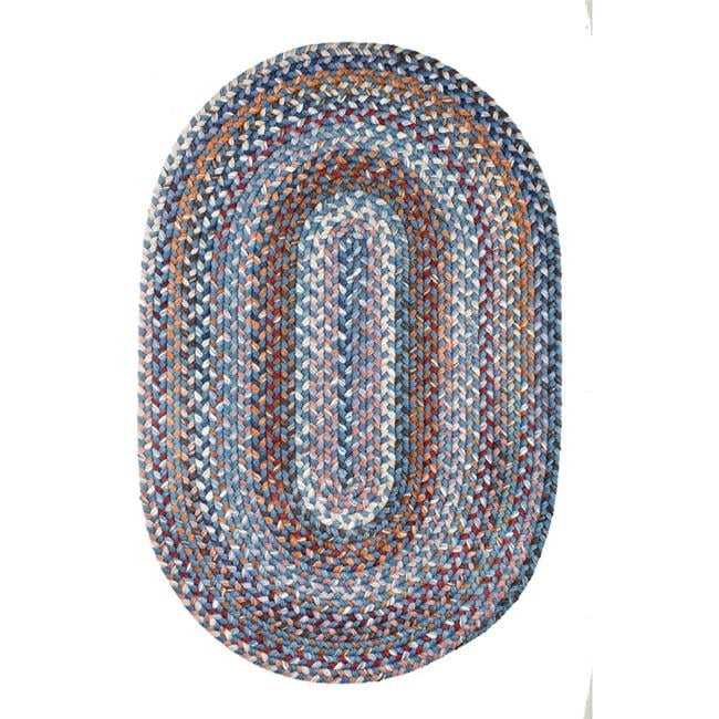 Astoria 10' Round Rug Blue Dragon - Walmart.com