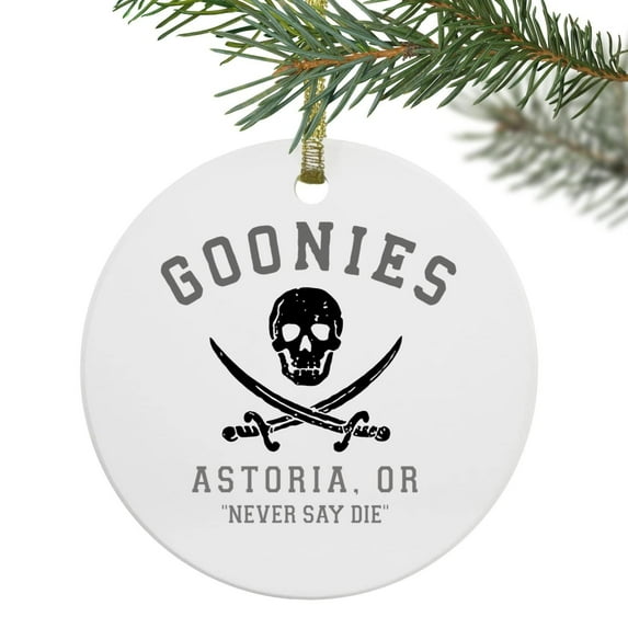 Astoria Oregon Goonies, Hot Trend Ceramic Ornament, Christmas, 2PCS ...