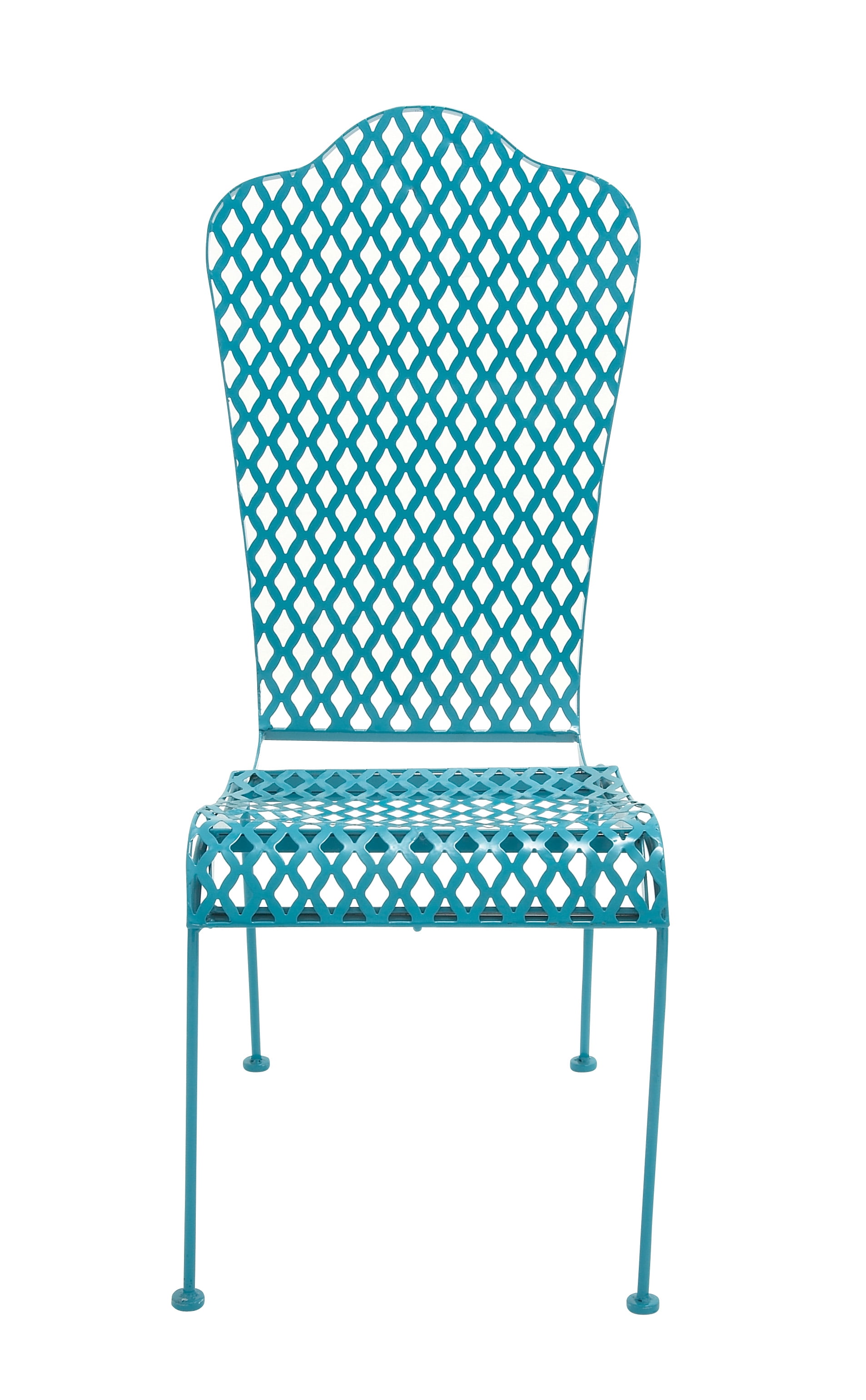 Great Outdoors METAL CHAIR BLUE -TURQUOISE - Walmart.com