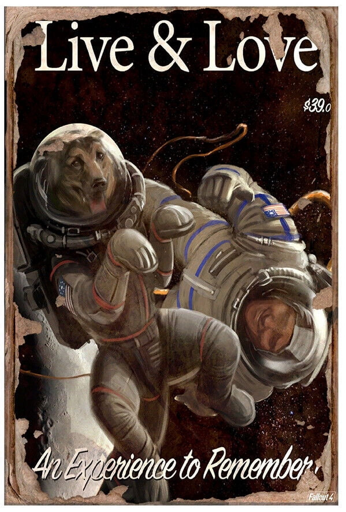 Astoundingly Awesome Tales - Have Dog, Will Travel - Fallout 4 Poster ...