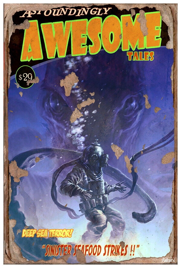 Astoundingly Awesome Tales - Sinister Seafood Strikes - Fallout 4 ...