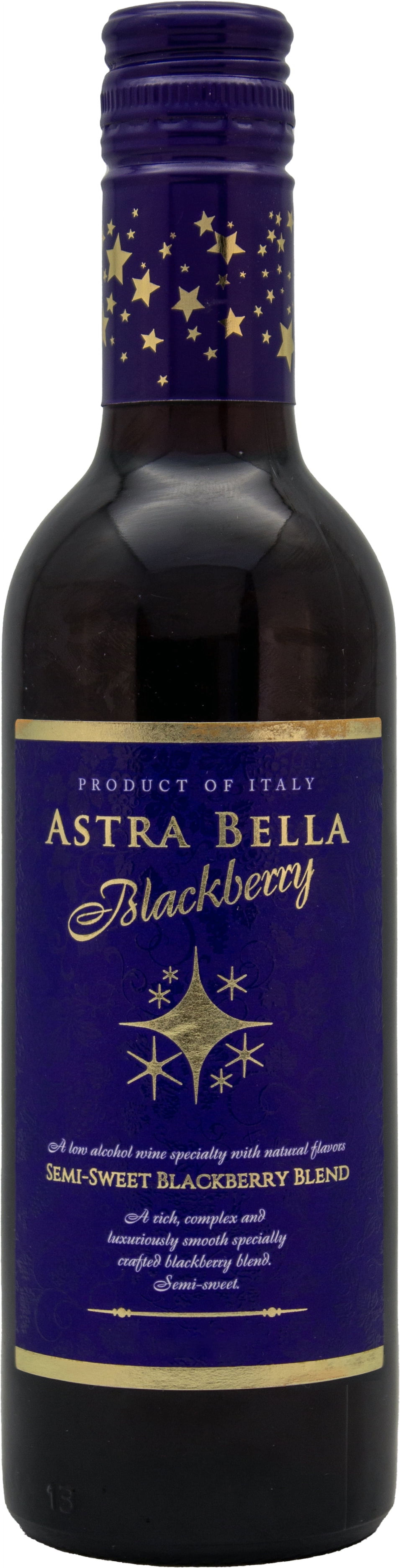 Astra Bella Blackberry Semi-Sweet Italian Red Blend 750ml Glass Bottle ...
