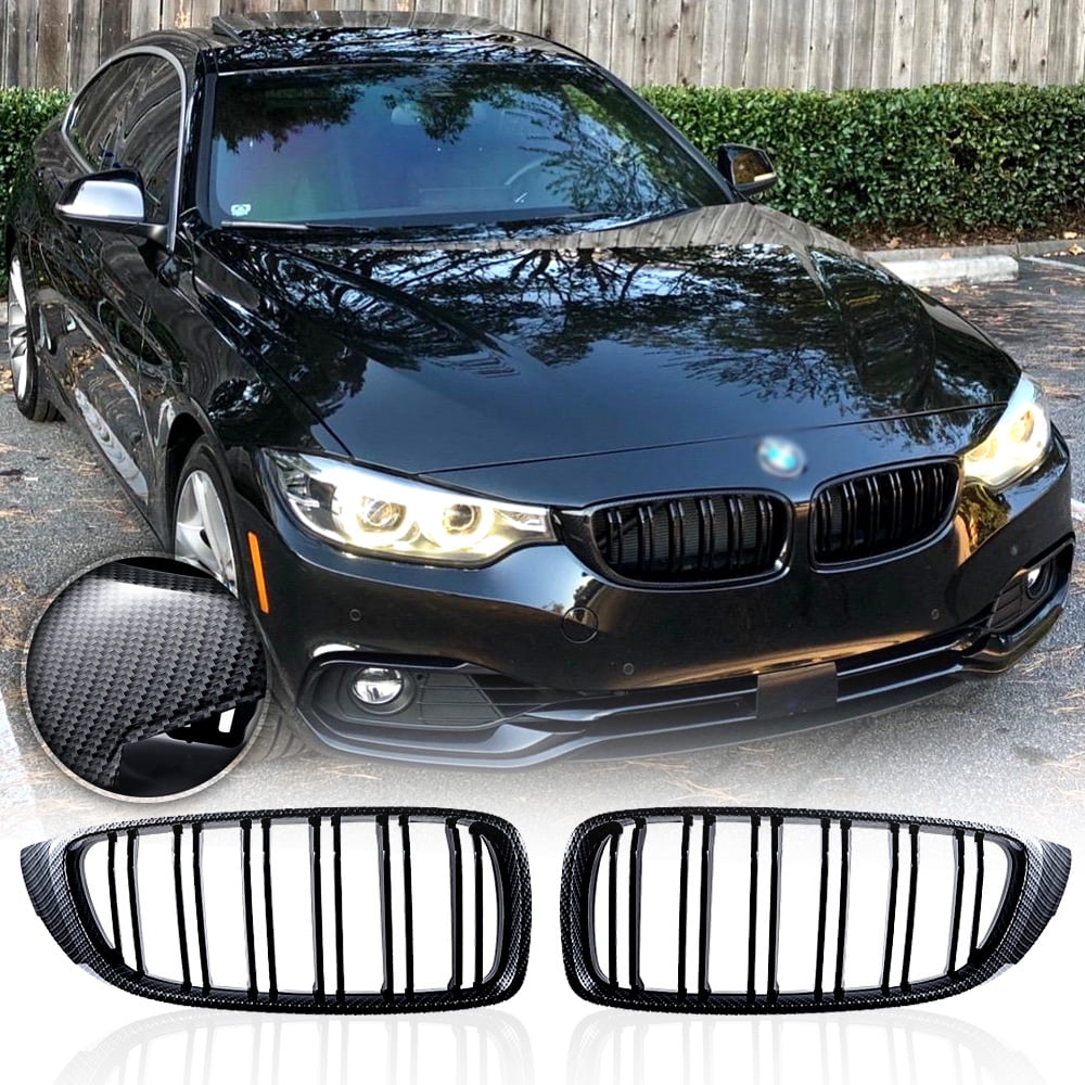 Astra Depot ABS Dual Slats Front Kidney Grill Grille for BMW F32 F33 ...