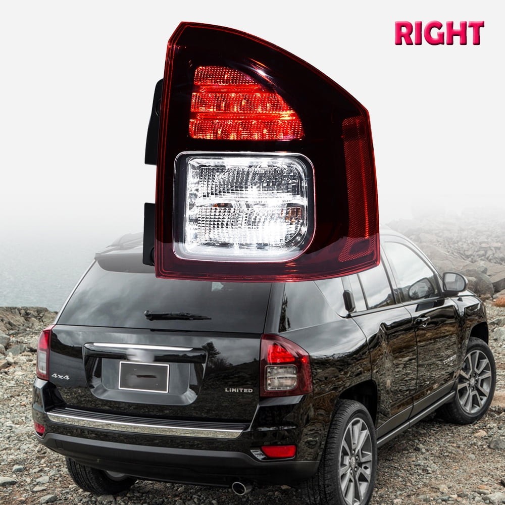 Astra Depot Right Tail Light for 2014-2017 Jeep Compass, OE Replacement ...