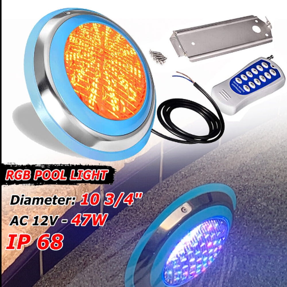 Astra Depot Outdoor 12V 47W LED Submersible Light Garden Pond Pool Lamp ...