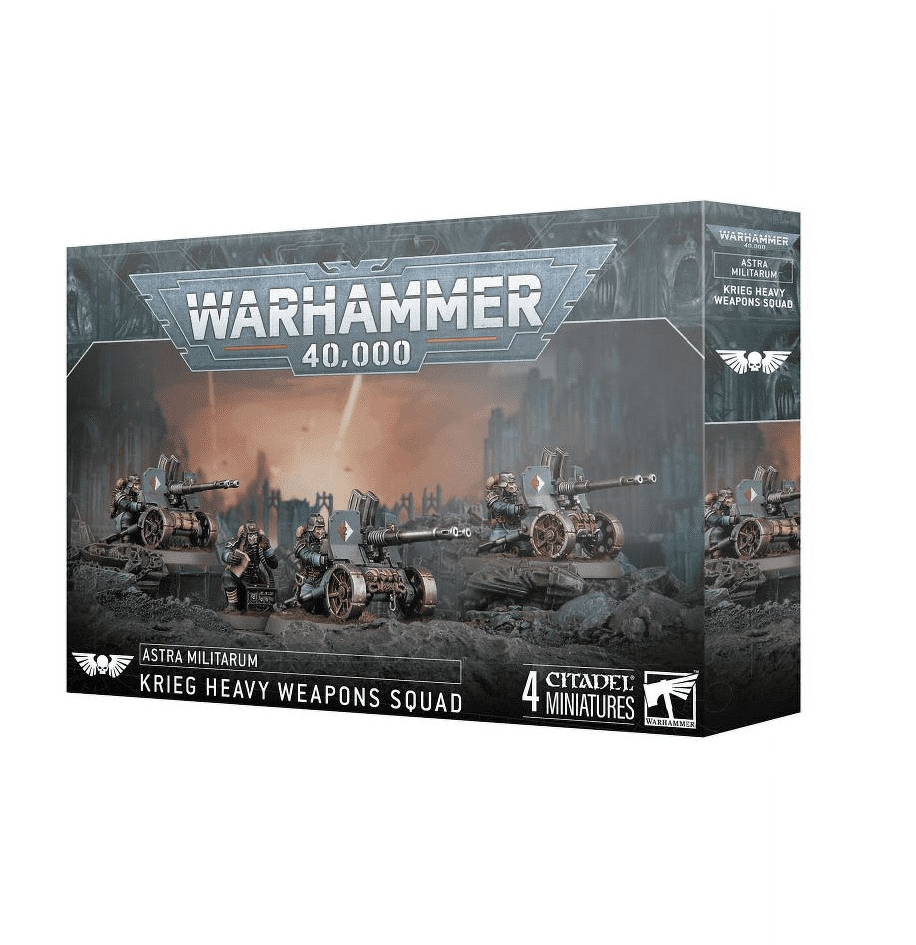 Games Workshop - Warhammer 40K - Astra Militarum - Krieg Heavy Weapons ...