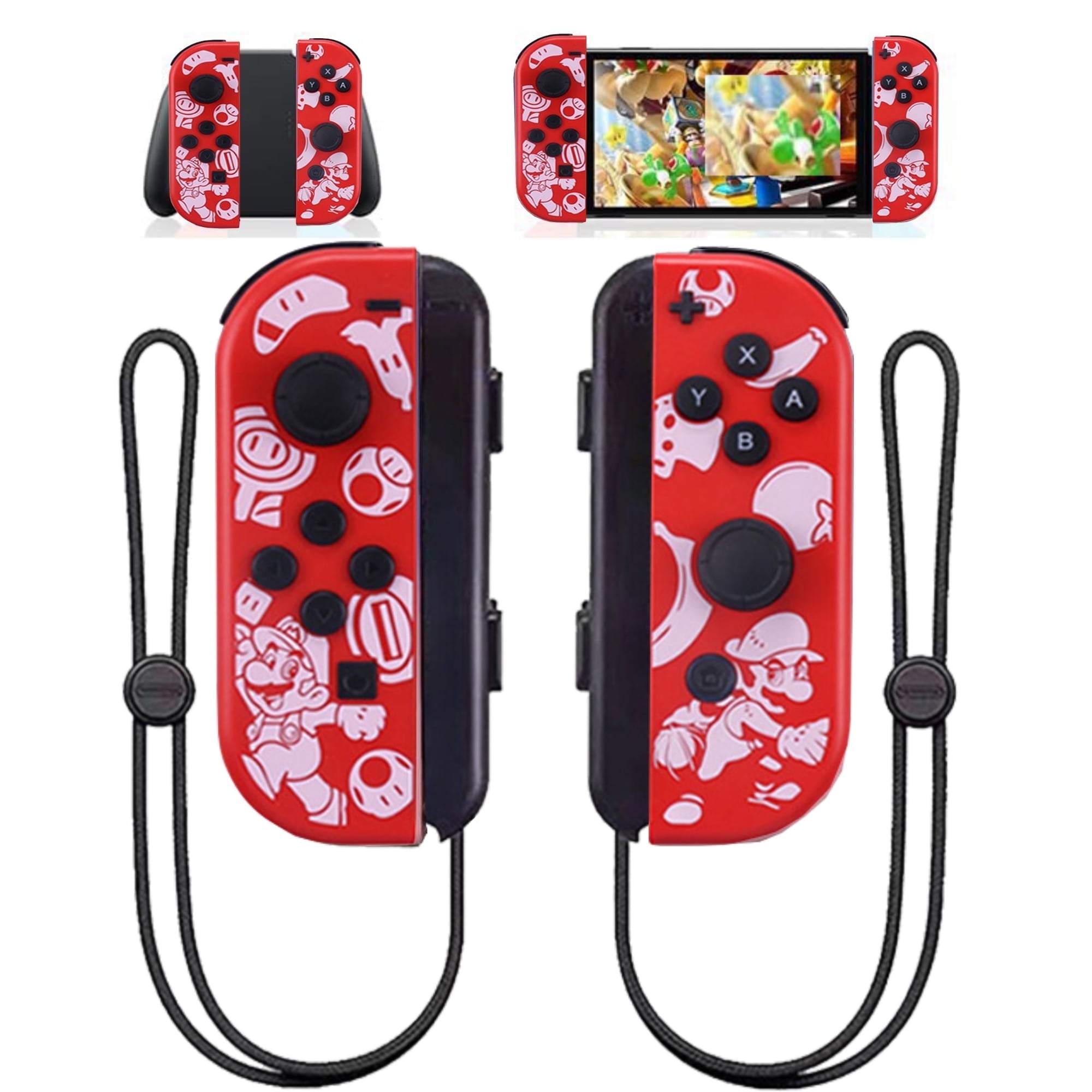 AstraJoy Wireless Game Controller for Nintendo , L/R Controllers Support Dual Vibration/Motion ...