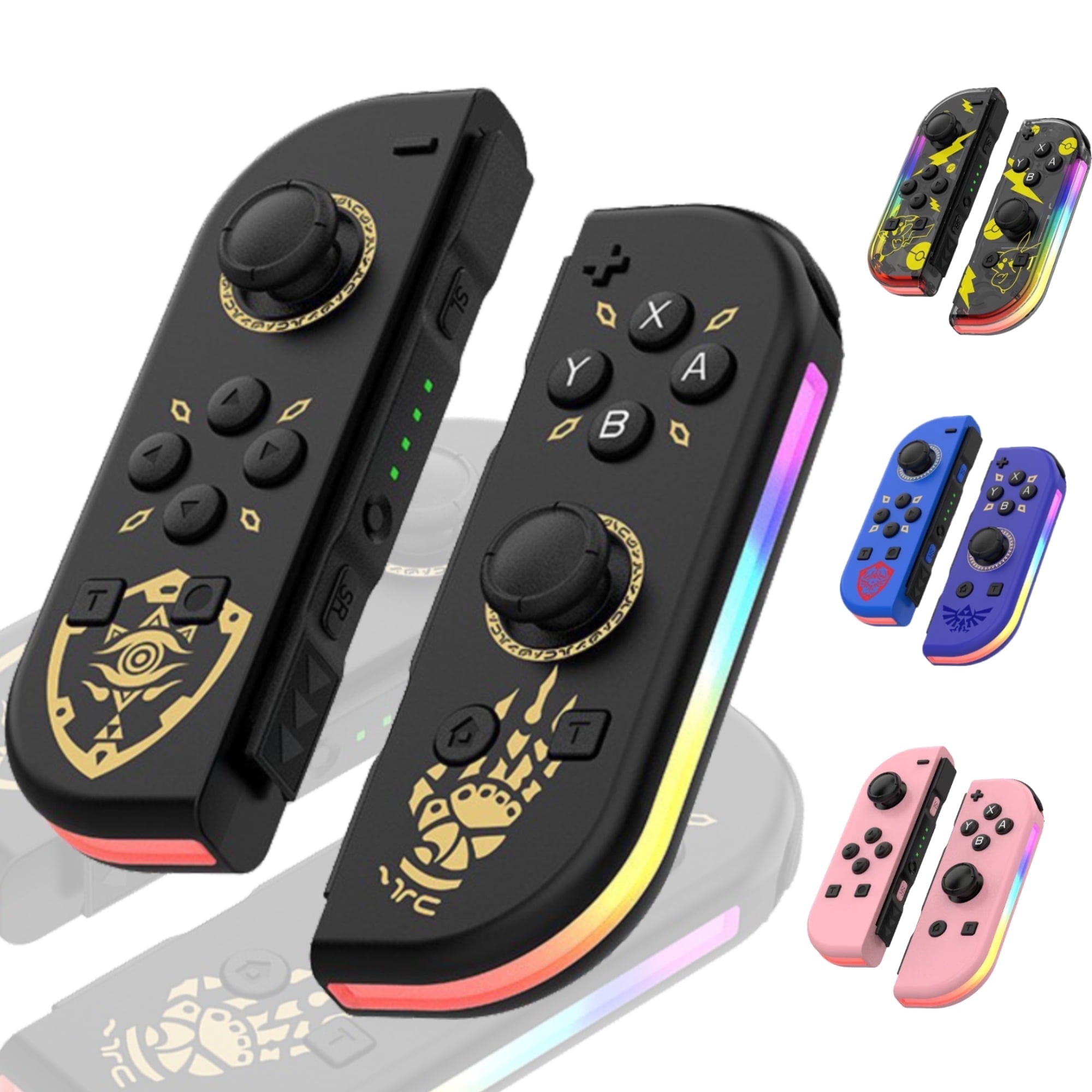 AstraJoy Wireless Game Controller for Nintendo , L/R Controllers Support Dual Vibration/Motion ...