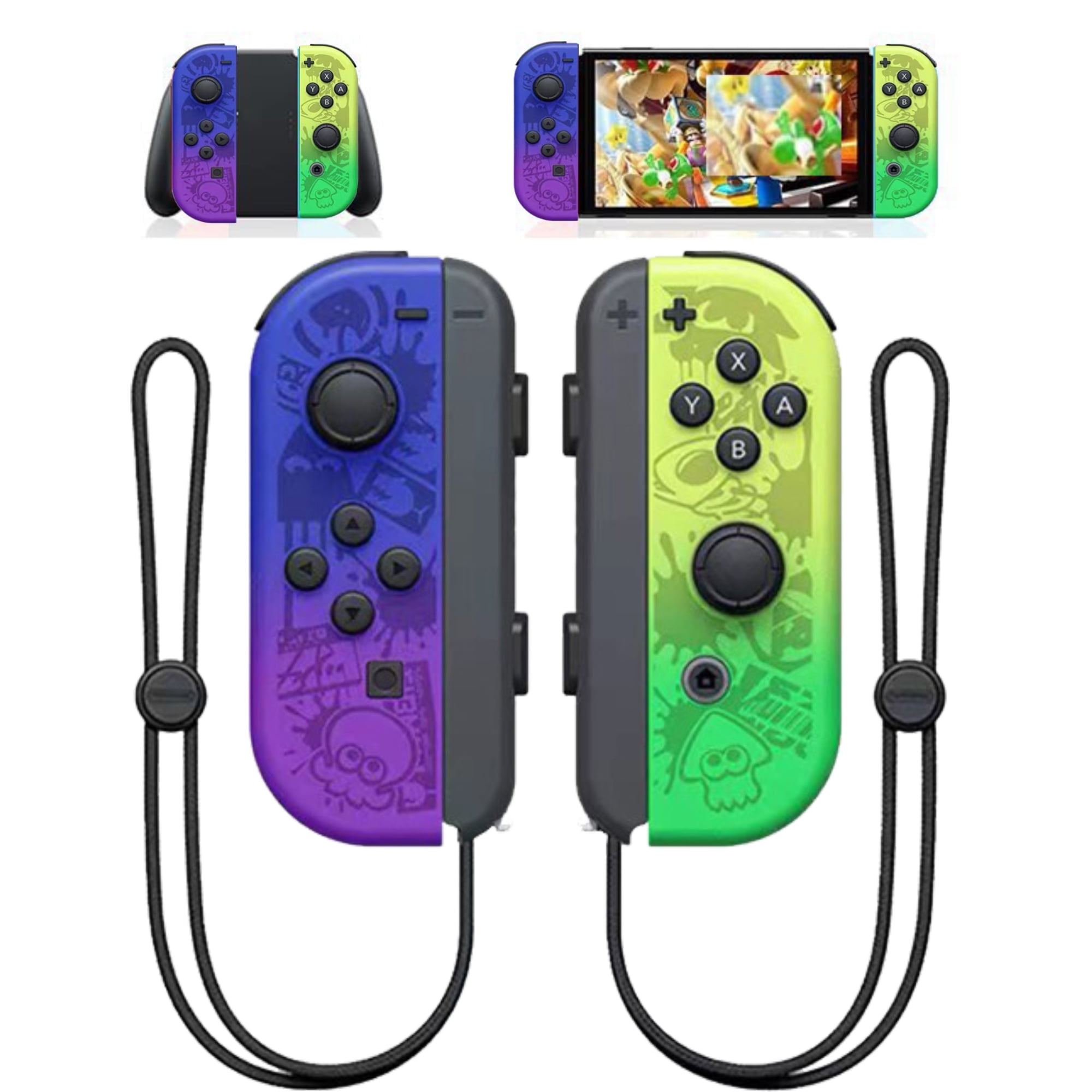 AstraJoy Wireless Game Controller for Nintendo , L/R Controllers Support Dual Vibration/Motion ...