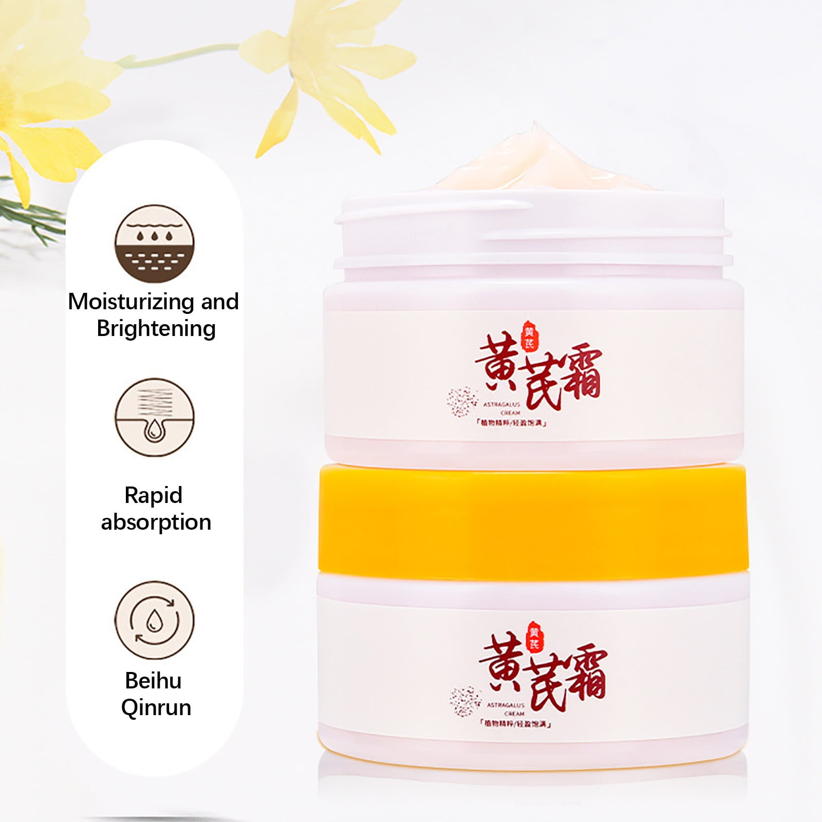 Astragalus Brightening Cream with Niacinamide - Hydrating ...