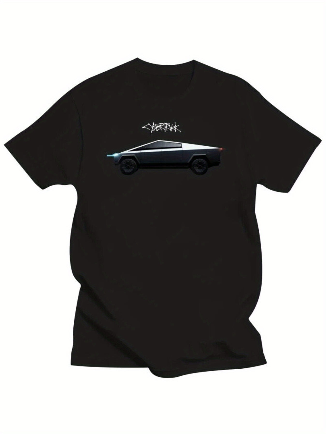 Astraiaintera Men T Shirt Fashion Elon Musk CyberTruck T-Shirt Tasla ...