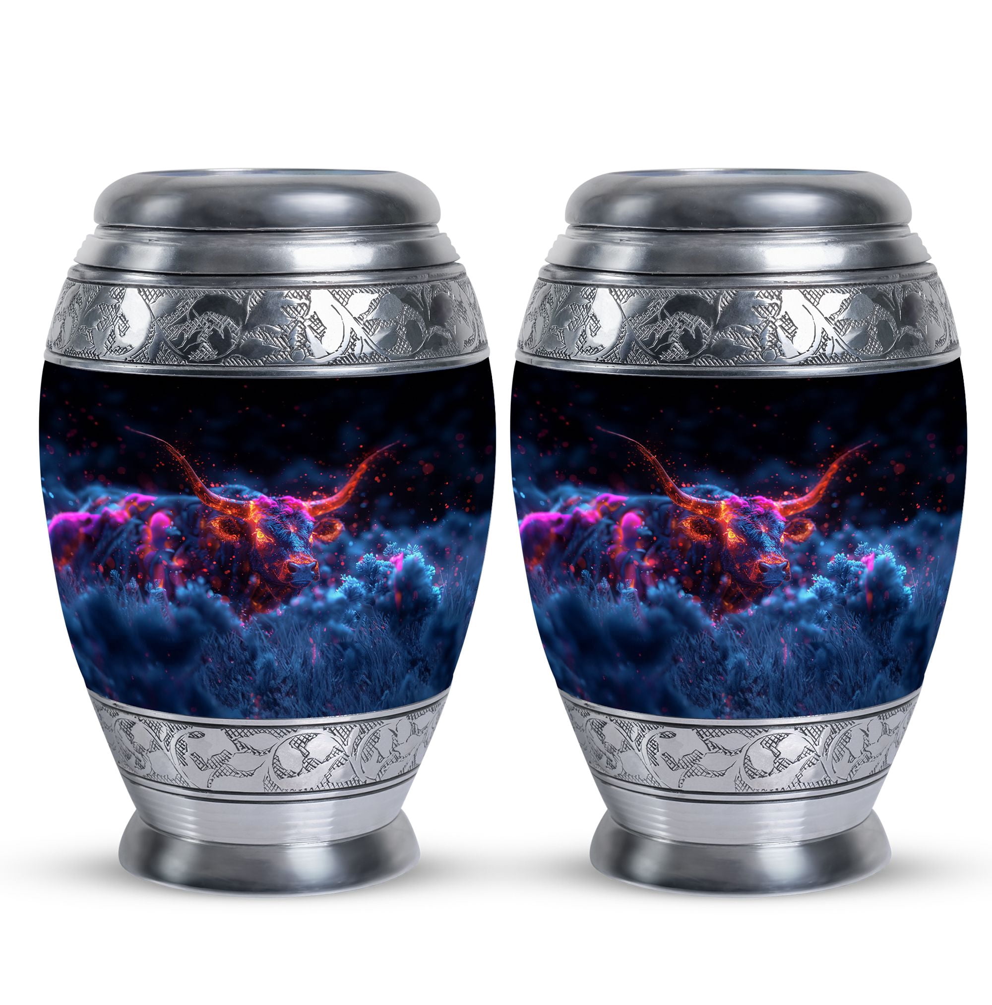 Astral Bull Mirage Urn For Burial In Ground, Burial Urns For Adult ...