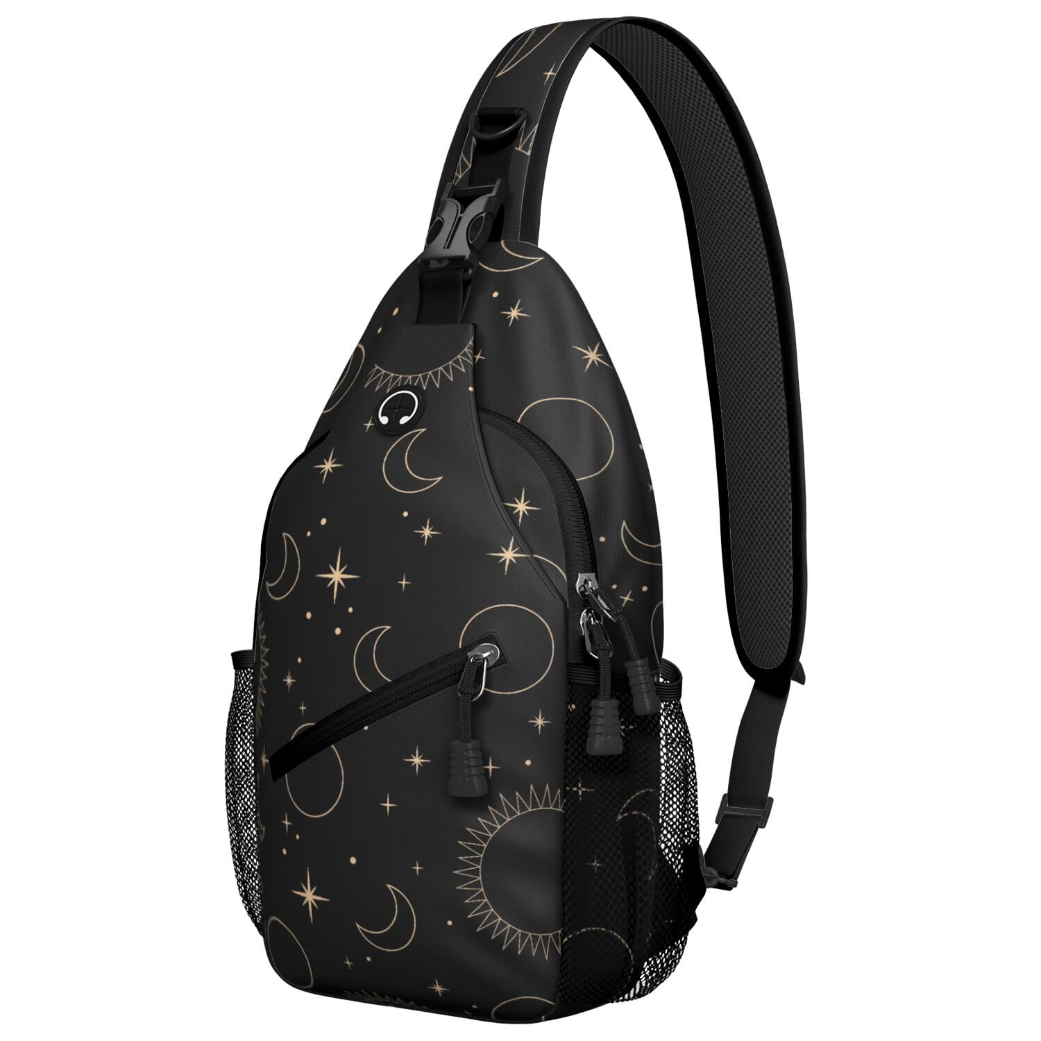 Astral Celestial Sling Backpack Gothic Moon Star Steampunk Dark Eclipse ...