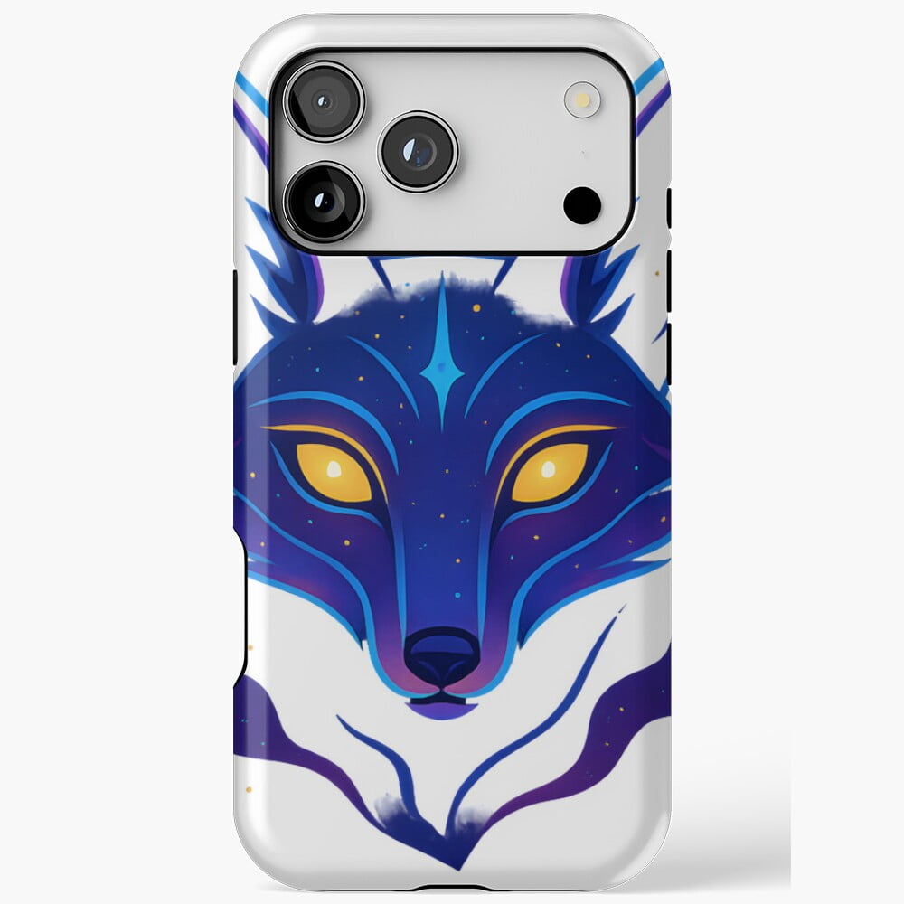 Astral Fox Spirit Dreamscape Cosmic Phone Case for iPhone 11 through 17 ...