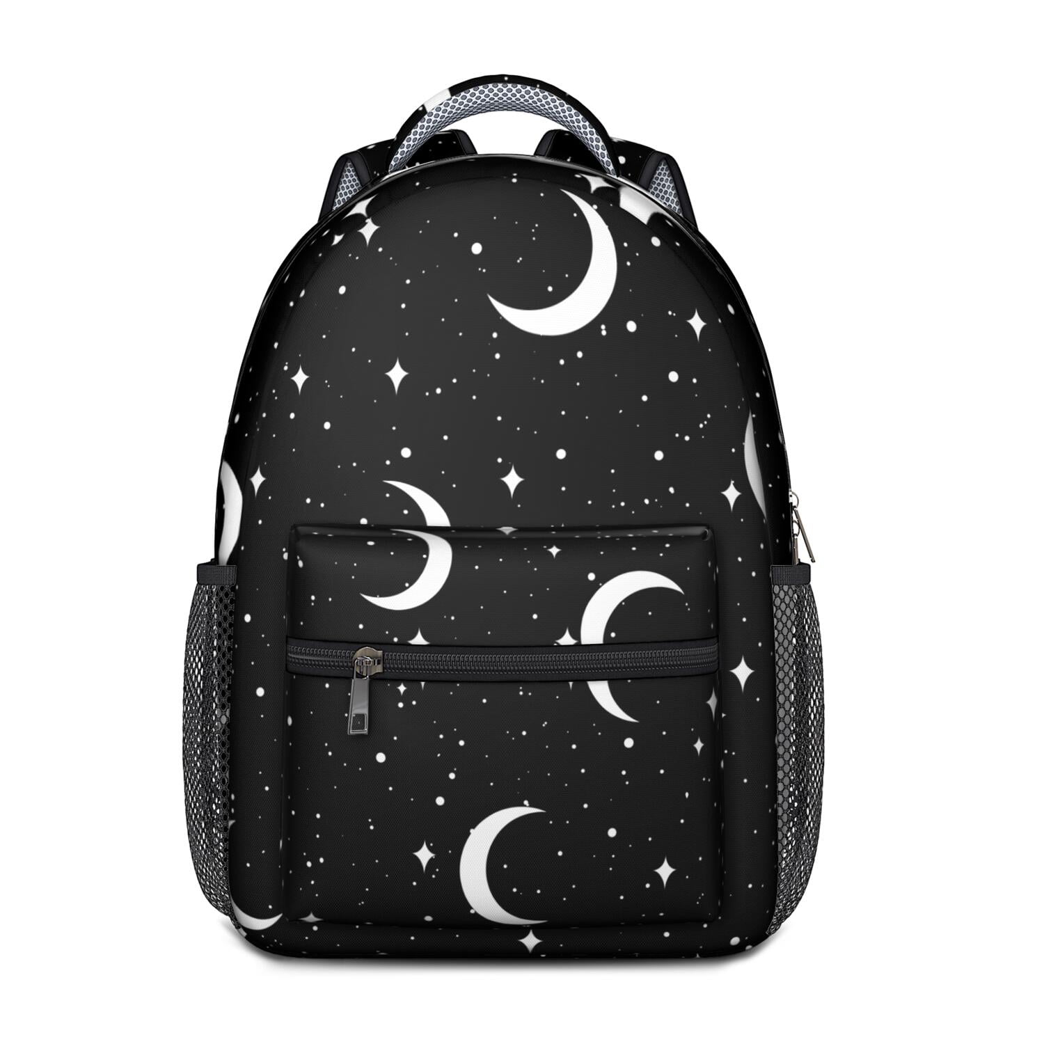 Astral Gothic Backpack – Celestial Moon, Eclipse & Solar Starburst with ...