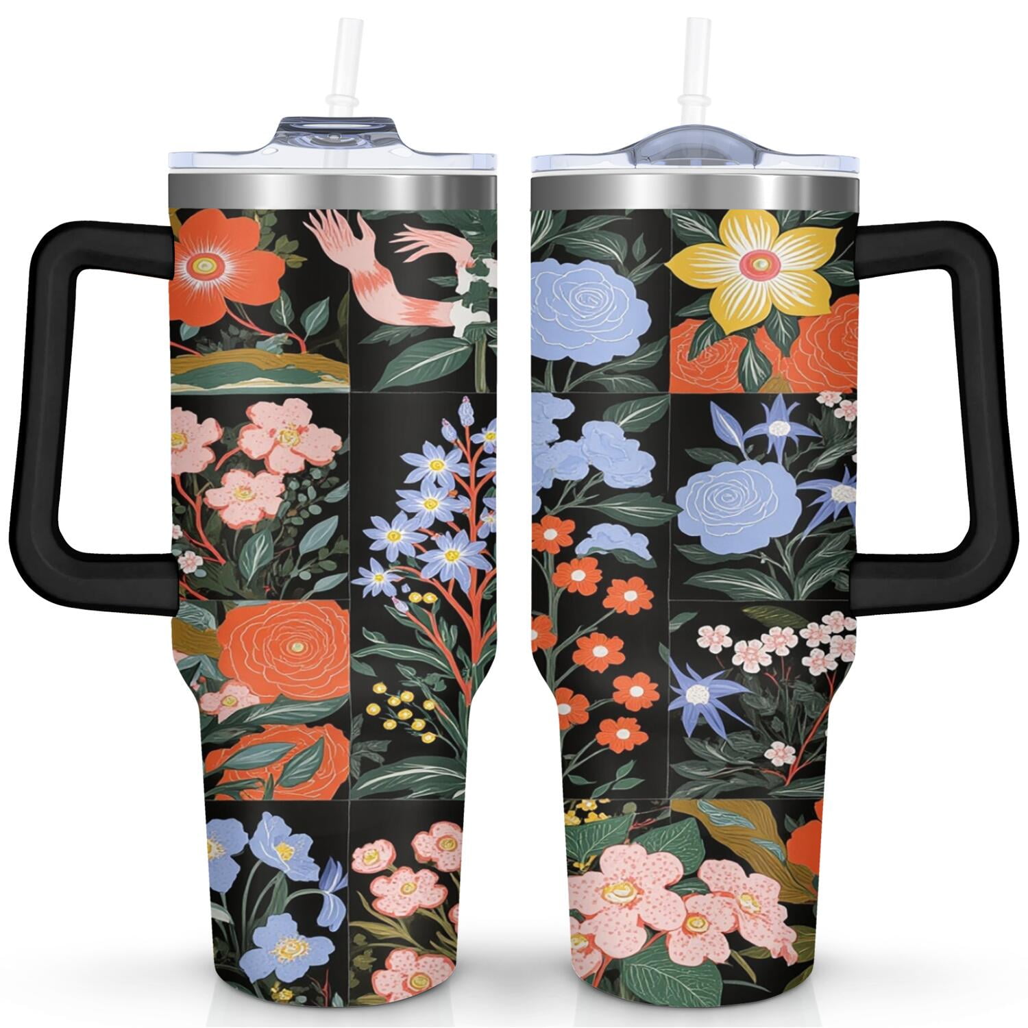 Astral Gothic Sun and Moon 40oz Tumbler - Vacuum Insulated - Dual ...