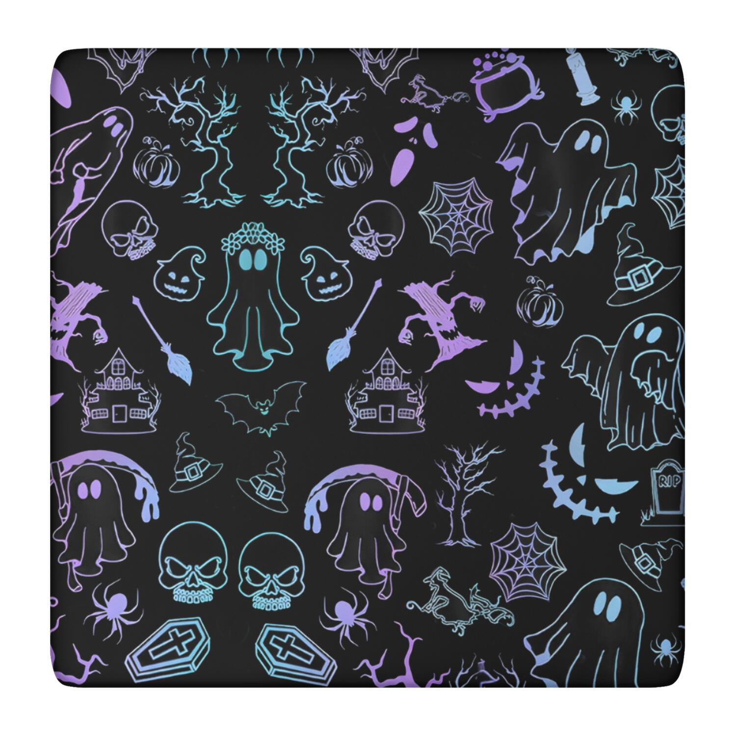 Astral Gothic Sun and Moon Elastic Table Cover - Snug Fit Square ...