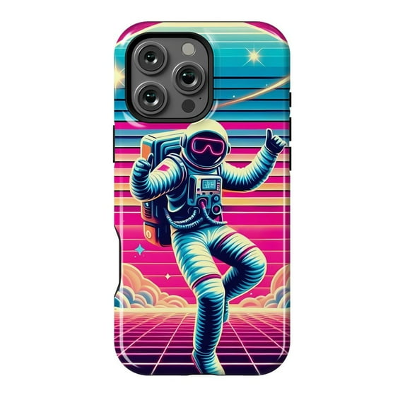 Astral Neon Moves Abstract Design Phone Case for iPhone 17 16 15 14 13 ...