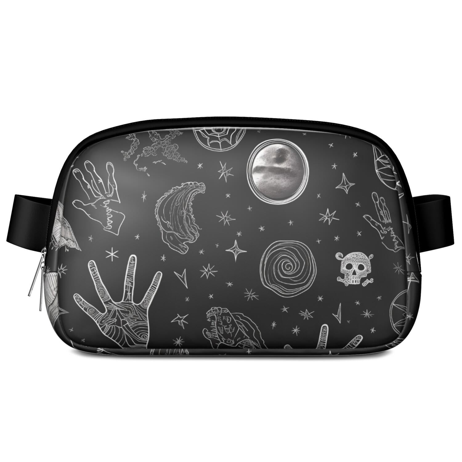 Astral Sun & Moon Fanny Pack – Celestial Gothic Waist Bag with Solar ...