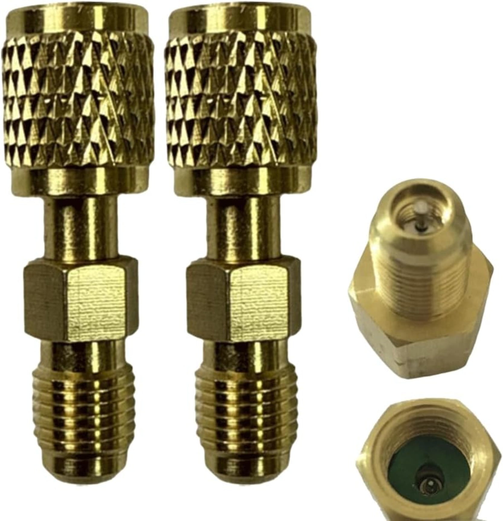 AstralYu R32 R454B Refrigerant Adapter - 1/4" SAE Female to Male ...