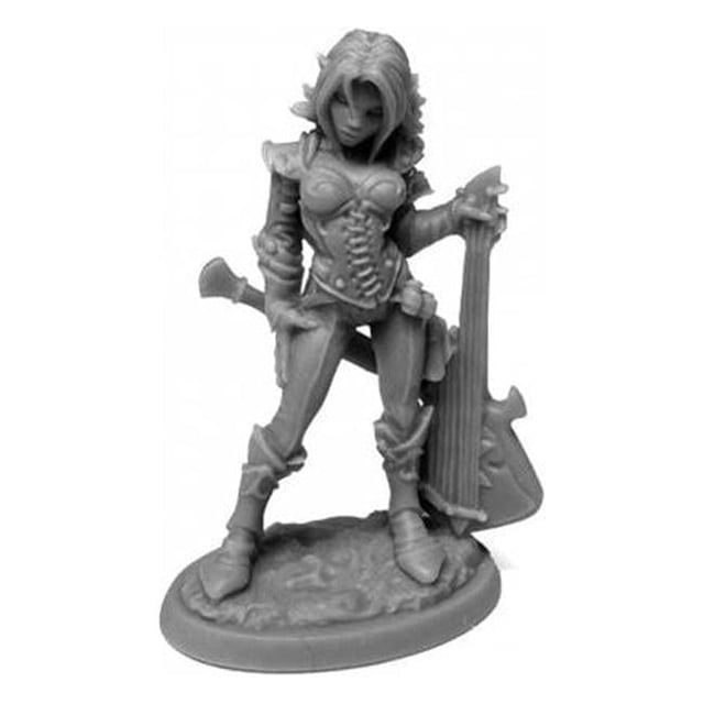 Astrid Elf Chronicler Miniature Figure 25mm Heroic Scale Reaper Bones