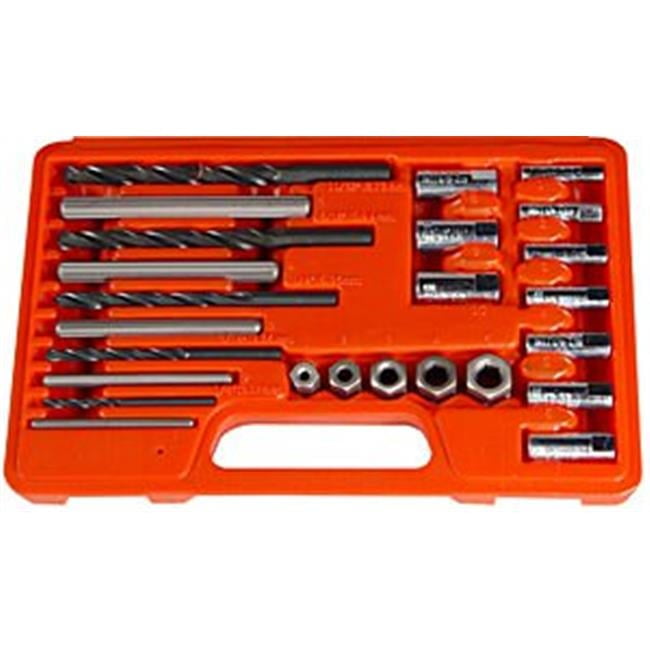 Astro 9447 25 Piece Screw Extractor/ Drill and Guide Set - Walmart.com