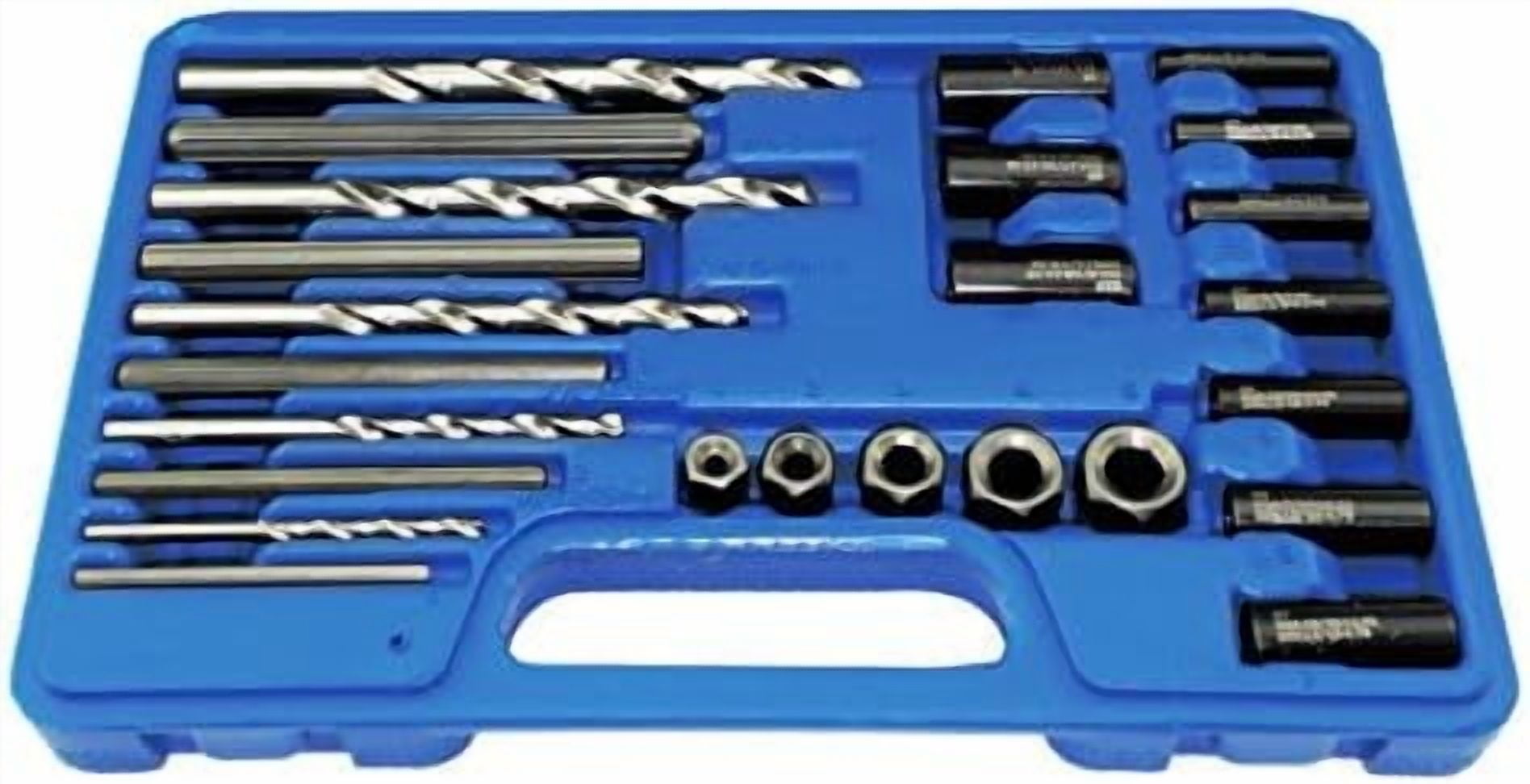 Astro 9447 Screw Extractor/Drill and Guide Set, 25-Piece$$Tools ...