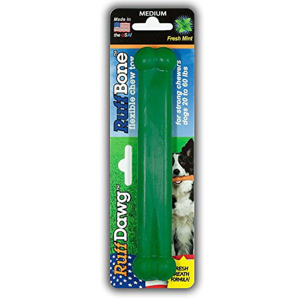 Astro Bone Astro Bone Flexible Chew Toy For Dogs, Medium, Mint Flavored ...