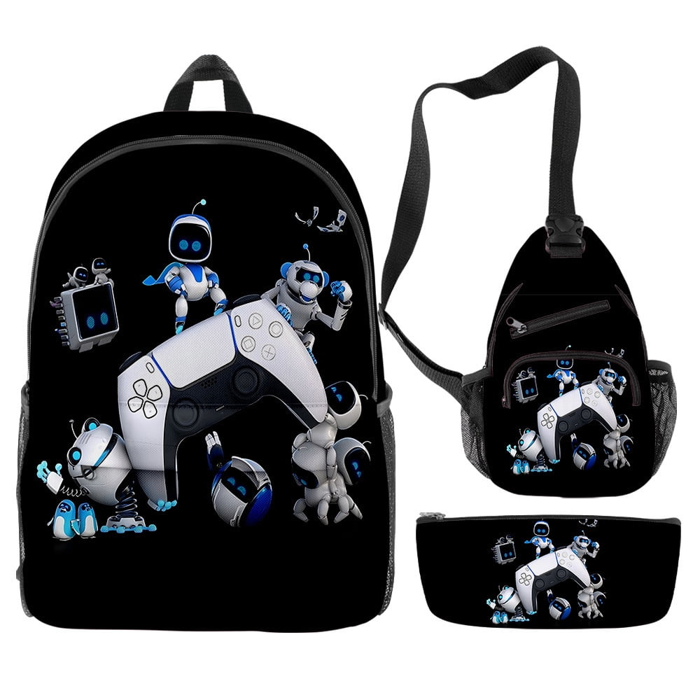 Astro Bot Anime Backpack for Women/Women/Teen, Work Business Backpacks ...