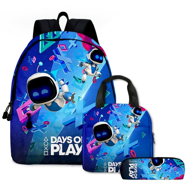 Astro Bot Anime Backpack for Women/Women/Teen, Work Business Backpacks ...