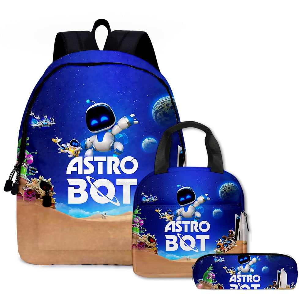 Astro Bot Anime Backpack for Women/Women/Teen, Work Business Backpacks ...
